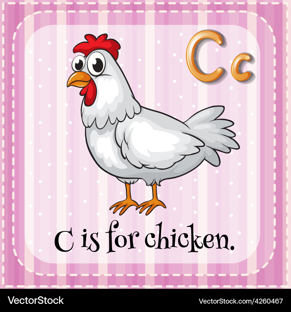 Alphabet c Royalty Free Vector Image - VectorStock