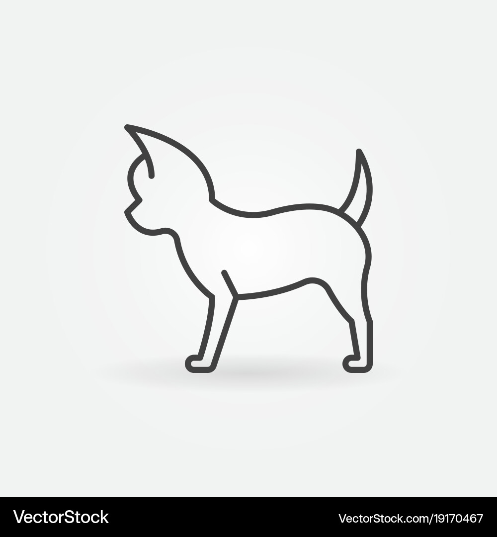Small dog icon Royalty Free Vector Image - VectorStock