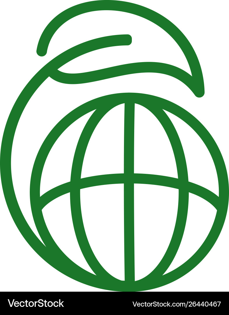 World environment icons logo concepts Royalty Free Vector