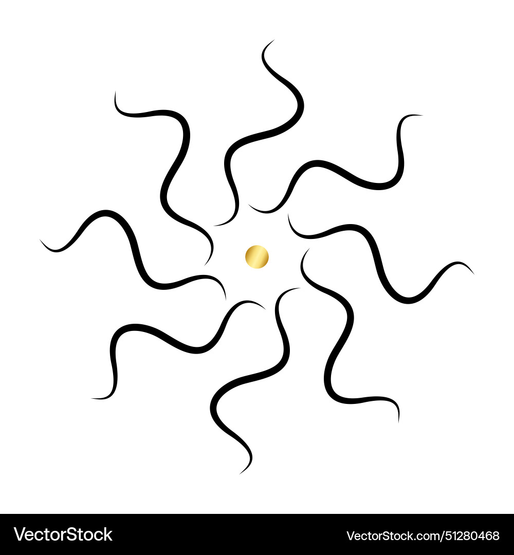 Beautiful logo design Royalty Free Vector Image