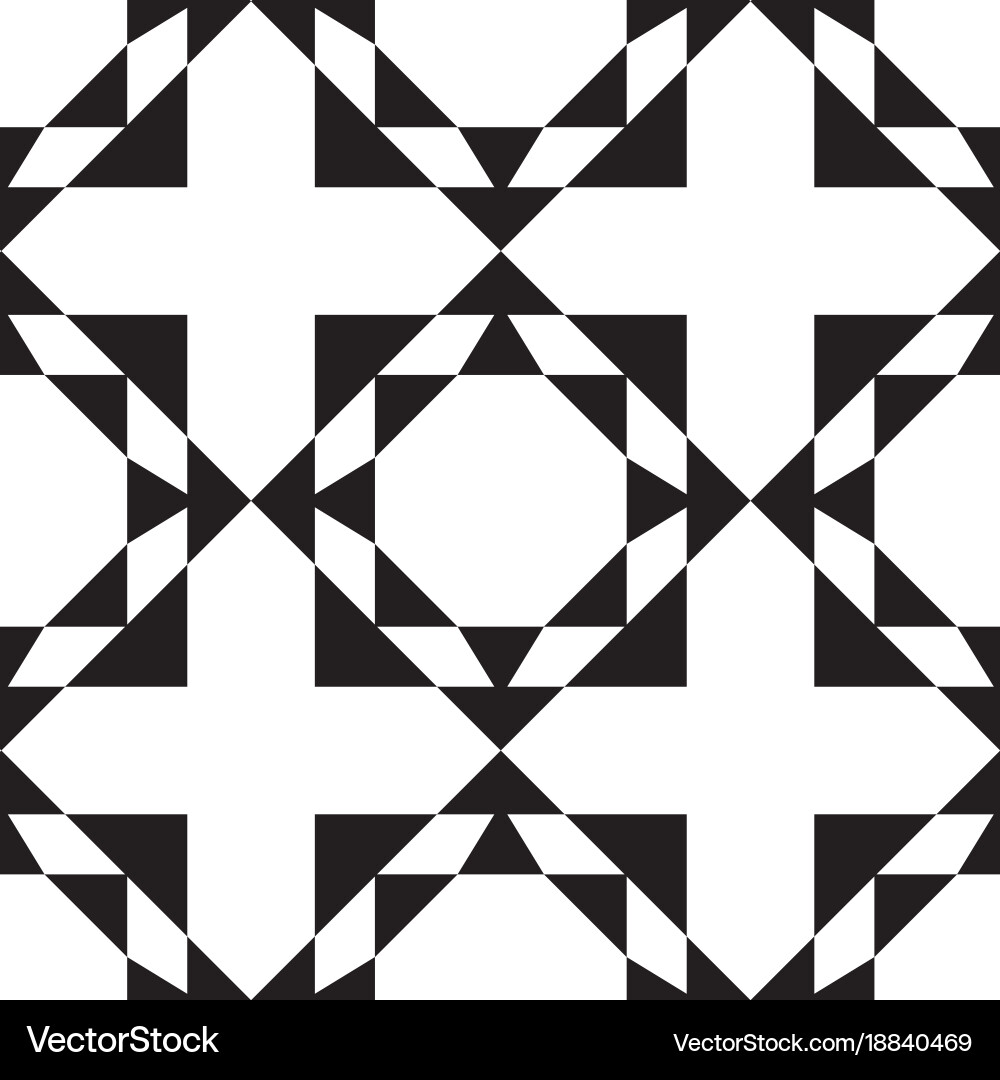 Abstract minimalistic geometric seamless pattern Vector Image