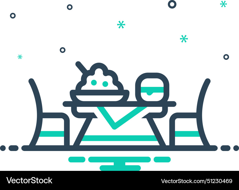 Meal Royalty Free Vector Image - VectorStock