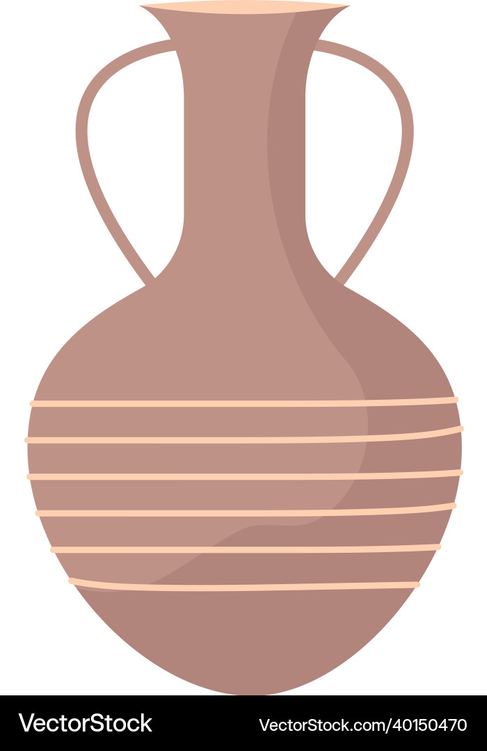 Pottery jar icon Royalty Free Vector Image - VectorStock