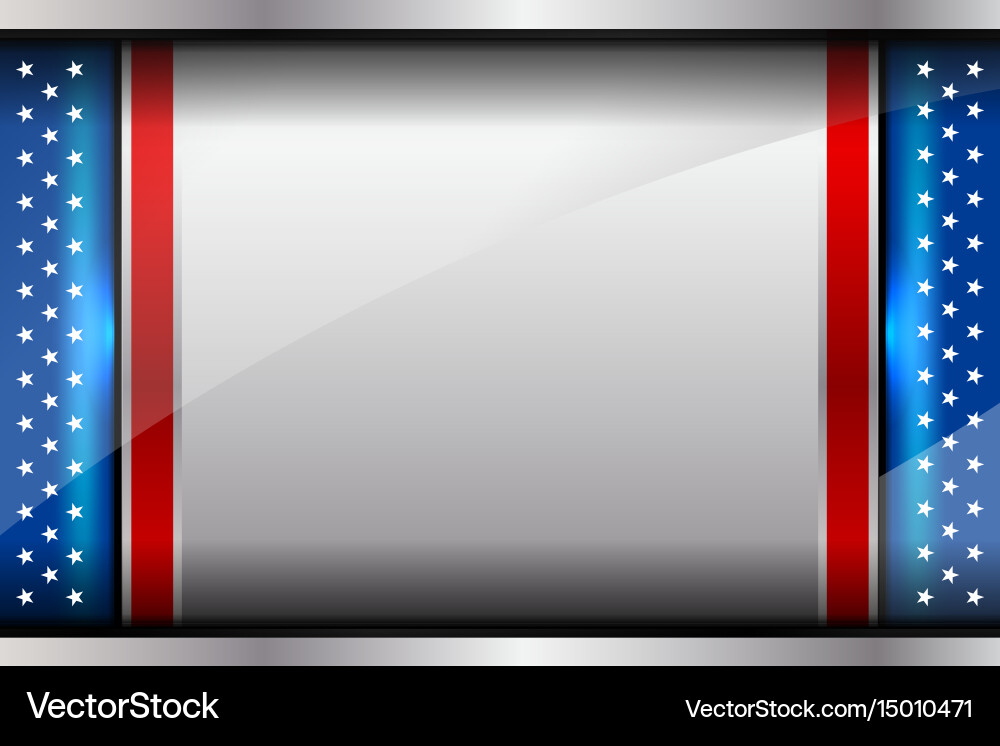 Flag america backgrounds style Royalty Free Vector Image