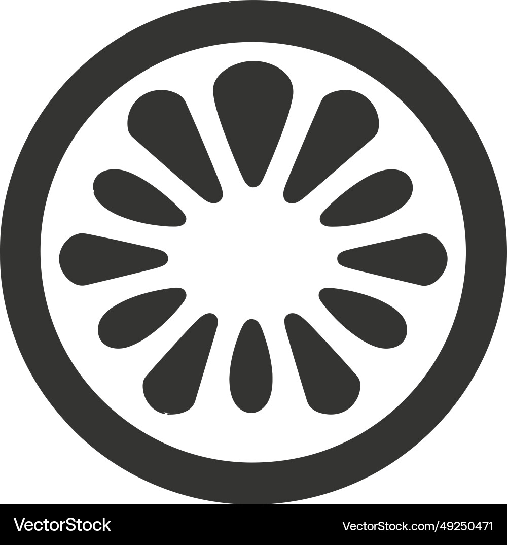 Tomato slices icon Royalty Free Vector Image - VectorStock