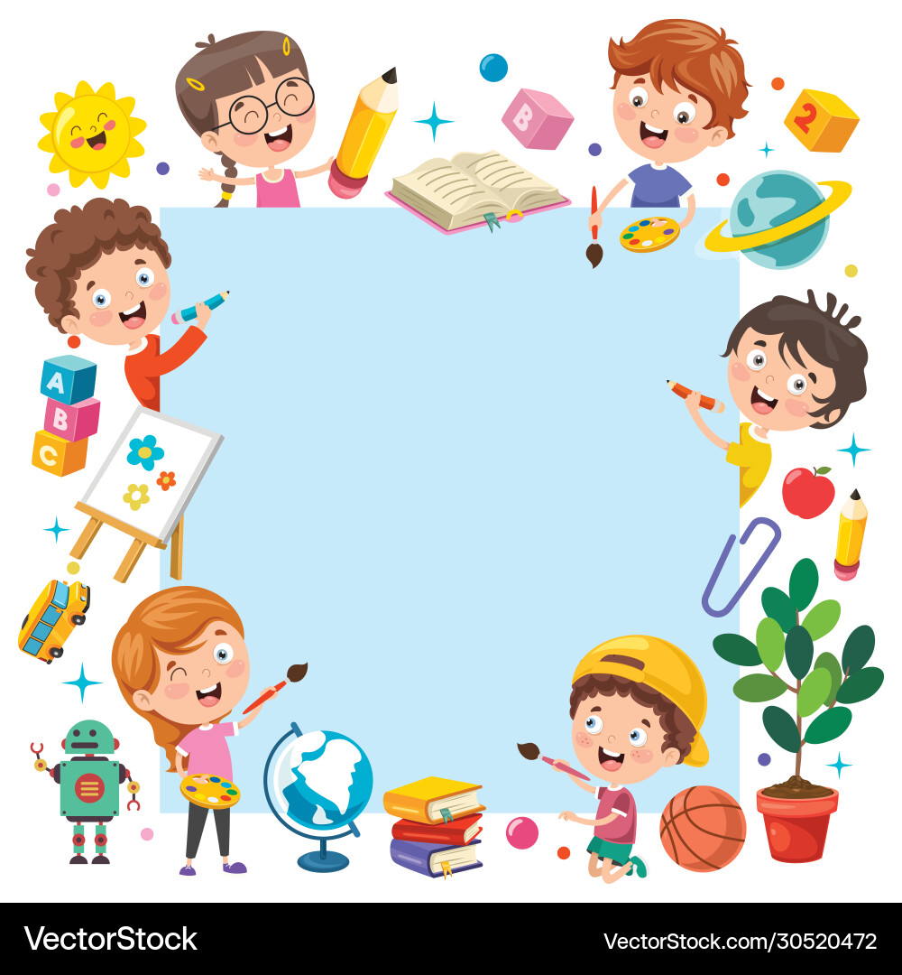 Frame with copy space Royalty Free Vector Image