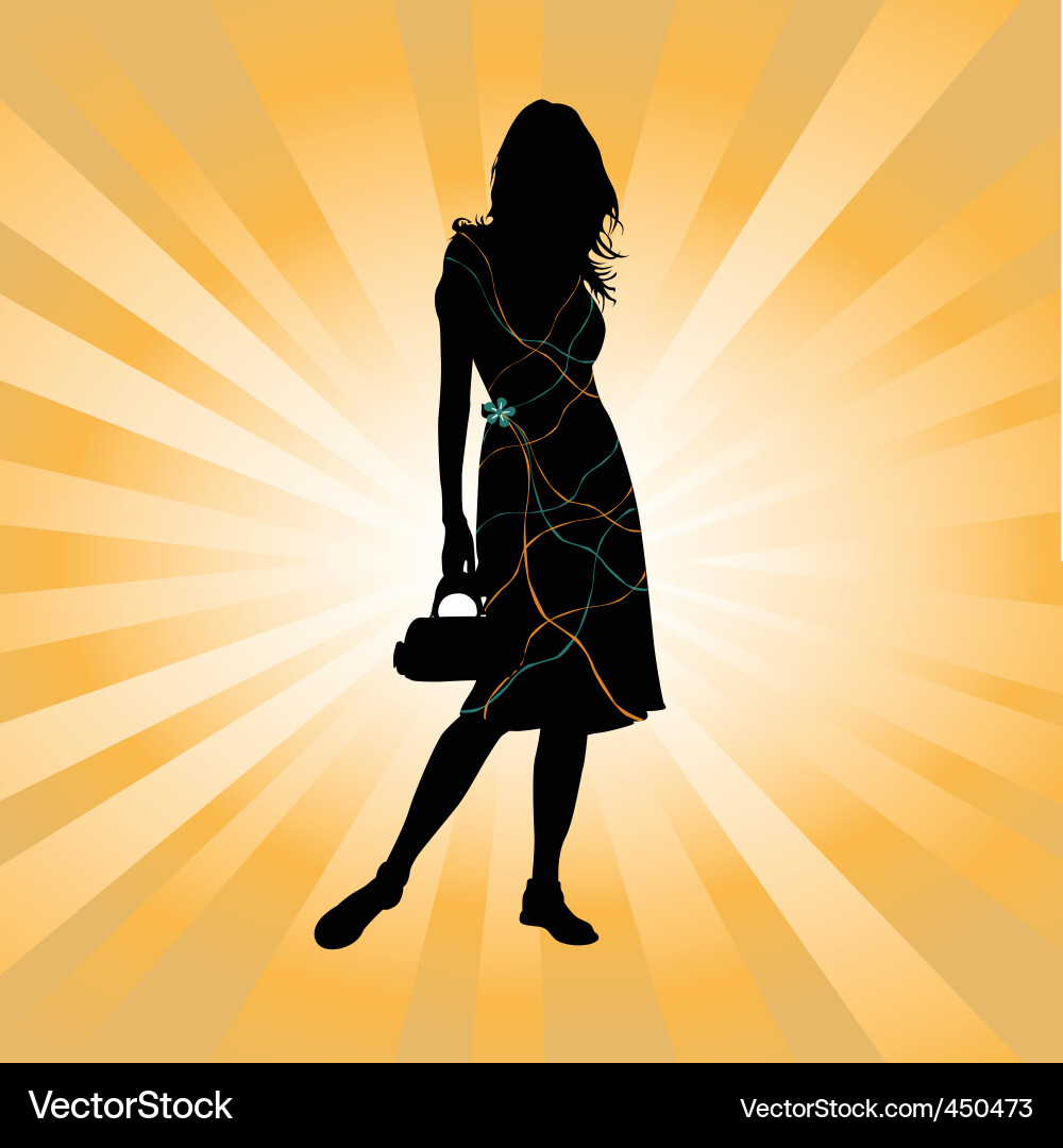 Fashion woman Royalty Free Vector Image - VectorStock