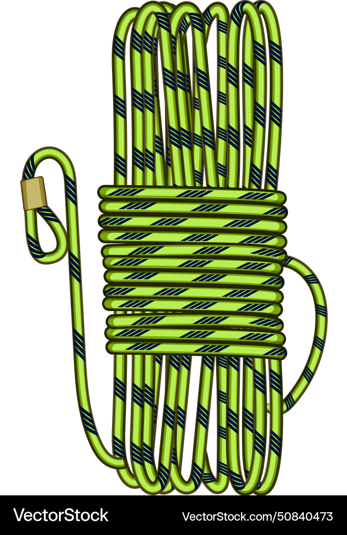 Frame cord rope cartoon Royalty Free Vector Image