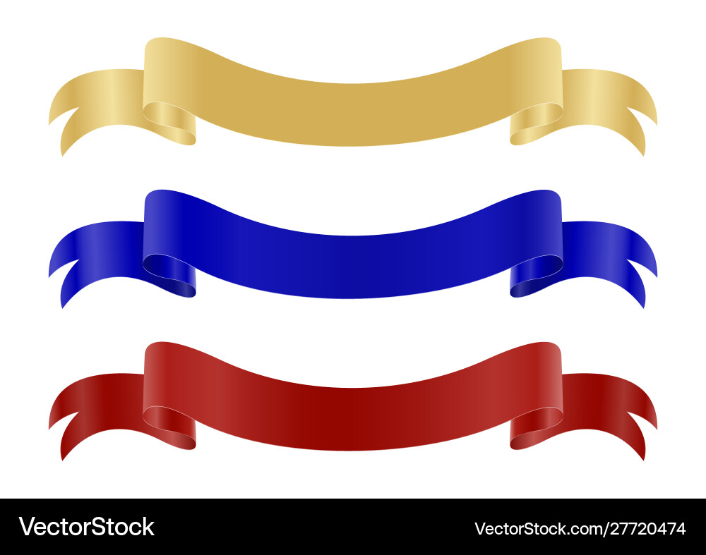 Ribbon banner Royalty Free Vector Image - VectorStock