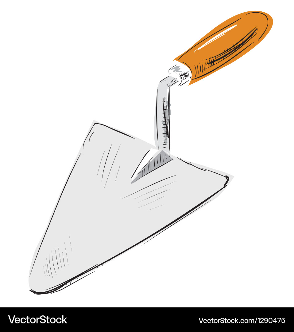 Spachtel Icon Lizenzfreies Vektorbild - VectorStock