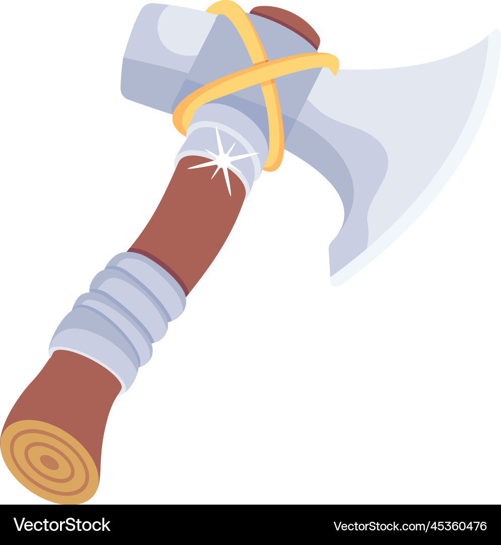 Axe cleaver Royalty Free Vector Image - VectorStock