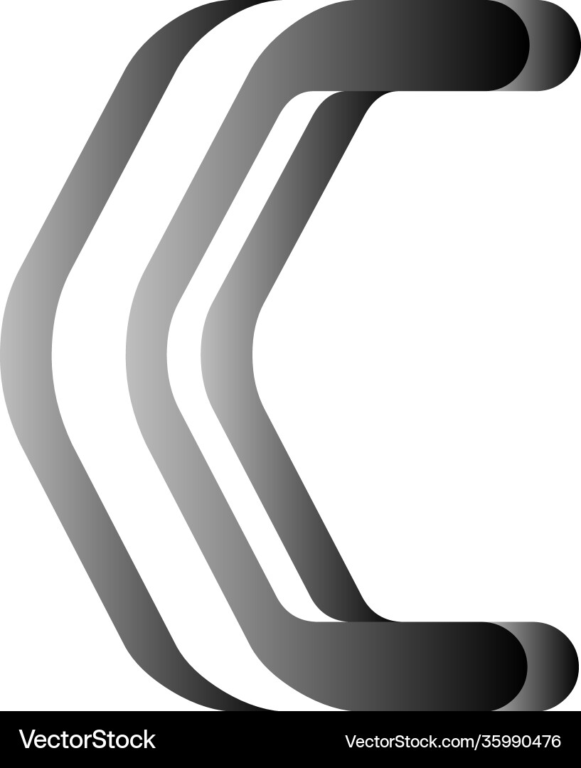 C logo Royalty Free Vector Image - VectorStock