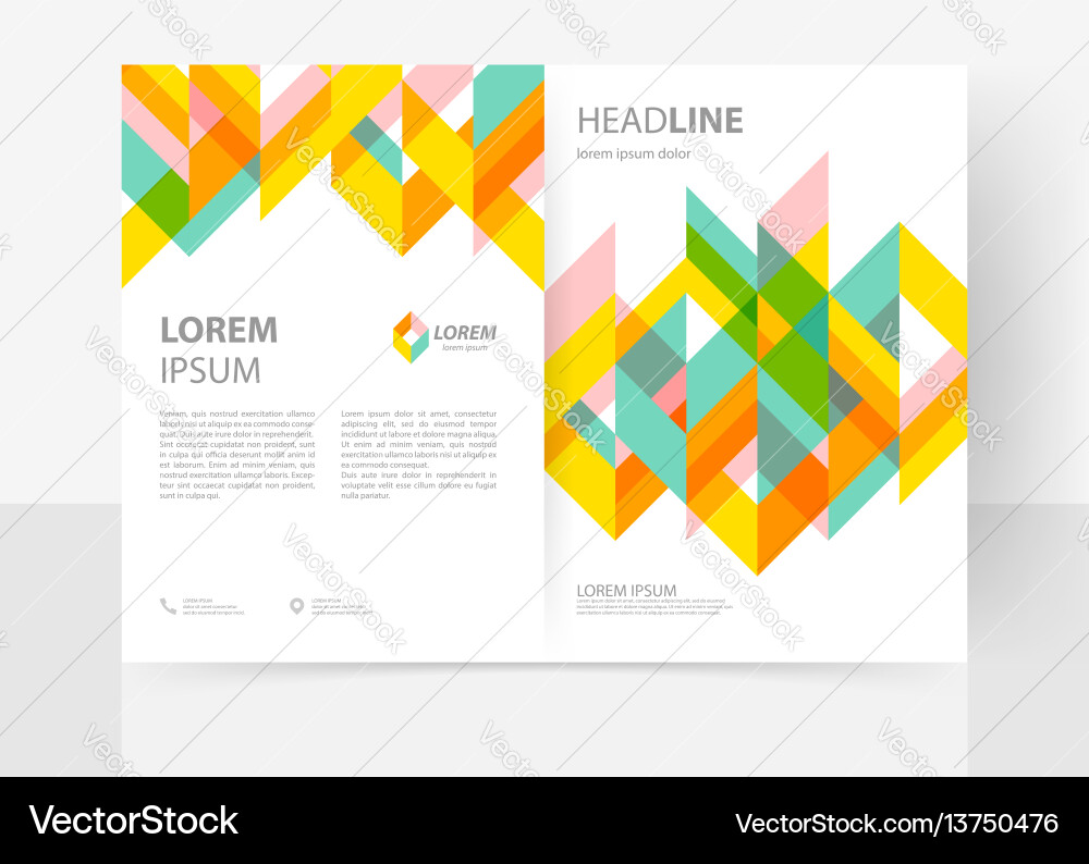Cover template Royalty Free Vector Image - VectorStock