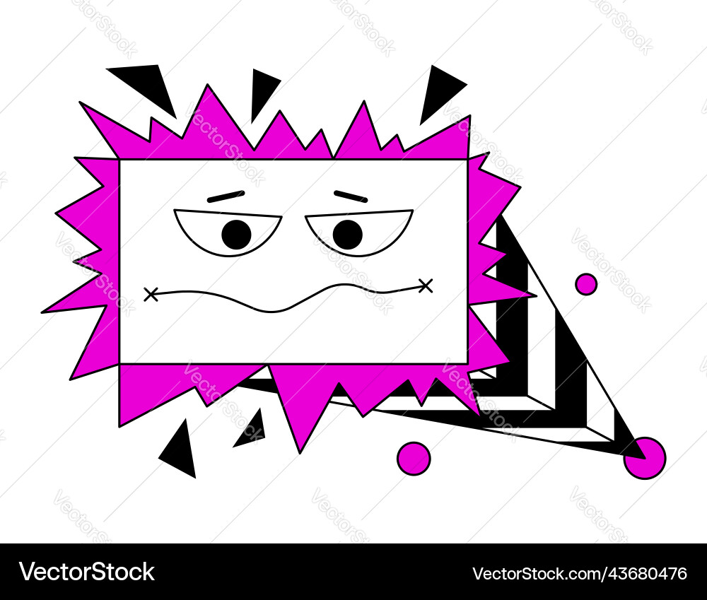 Error popup - colorful flat design style Vector Image