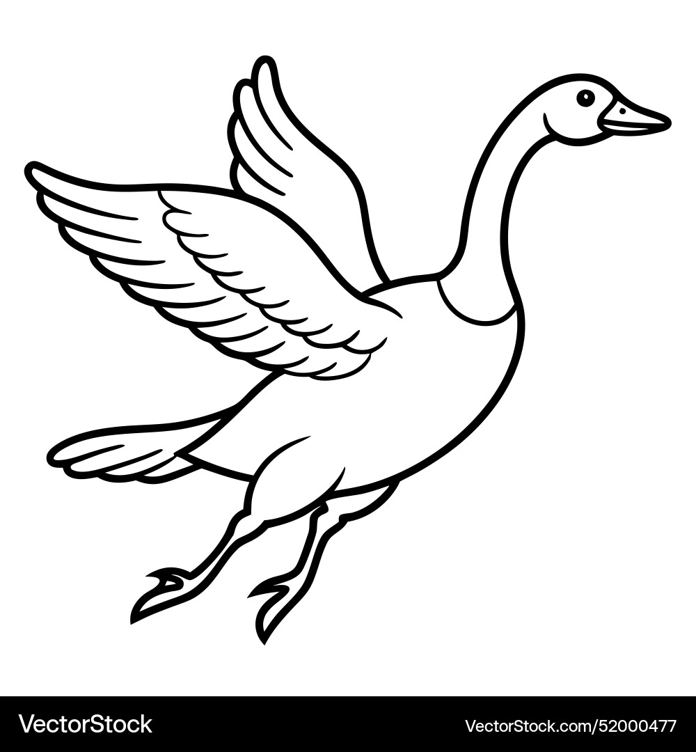 Chinese goose jumps icon Royalty Free Vector Image
