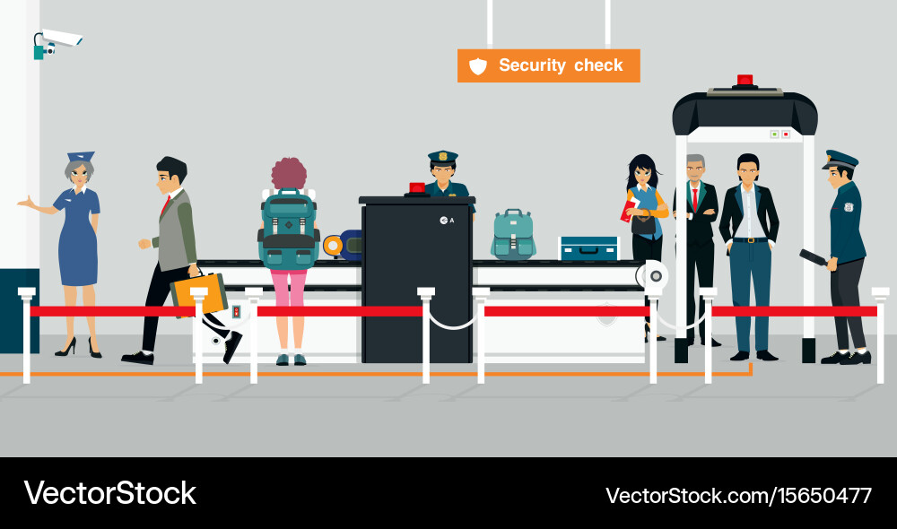 Security check Royalty Free Vector Image - VectorStock