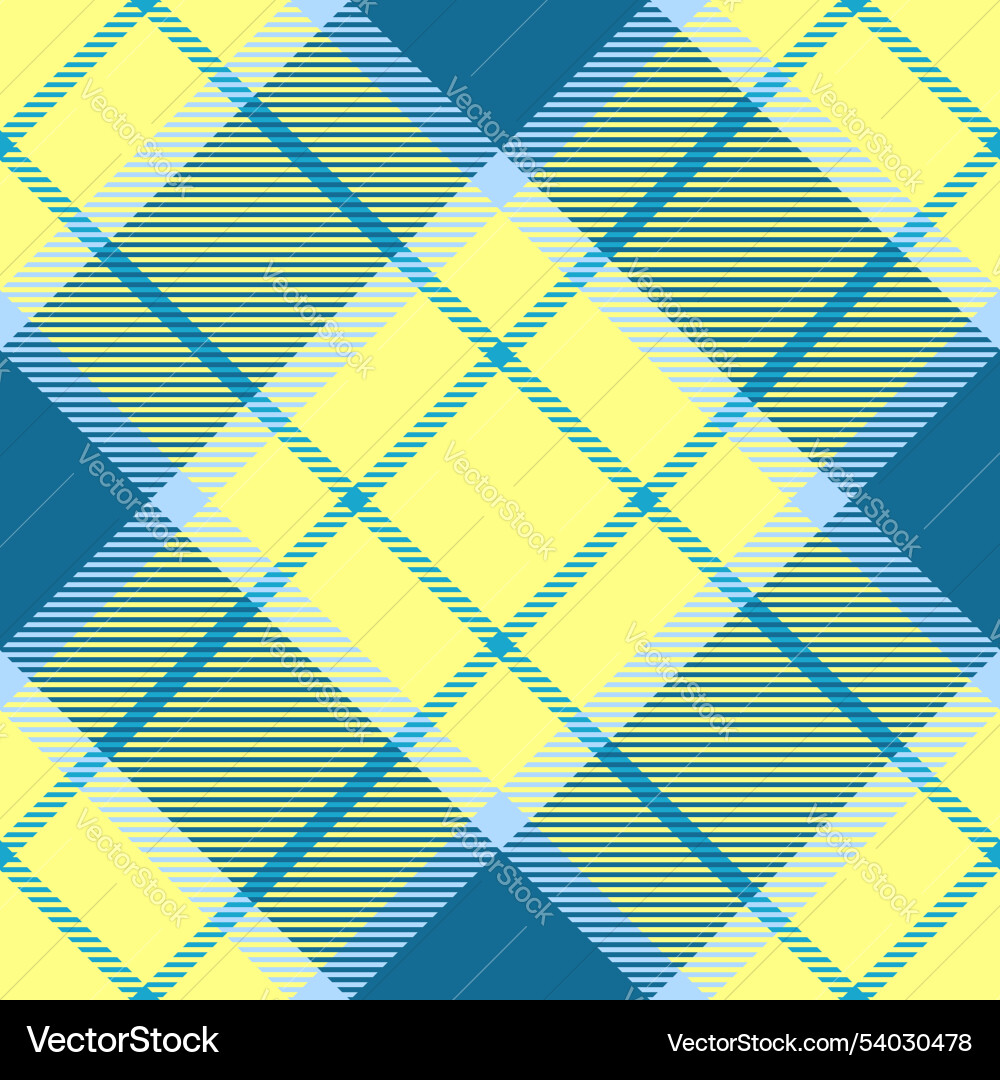 Harmony plaid tartan check rest textile fabric Vector Image