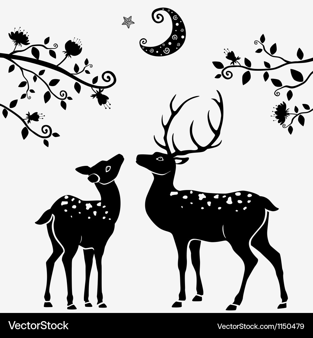 Deer Royalty Free Vector Image - VectorStock