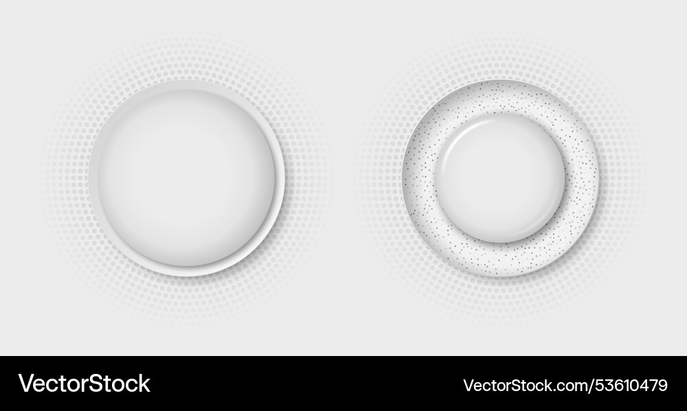 On and off buttons in original style Royalty Free Vector