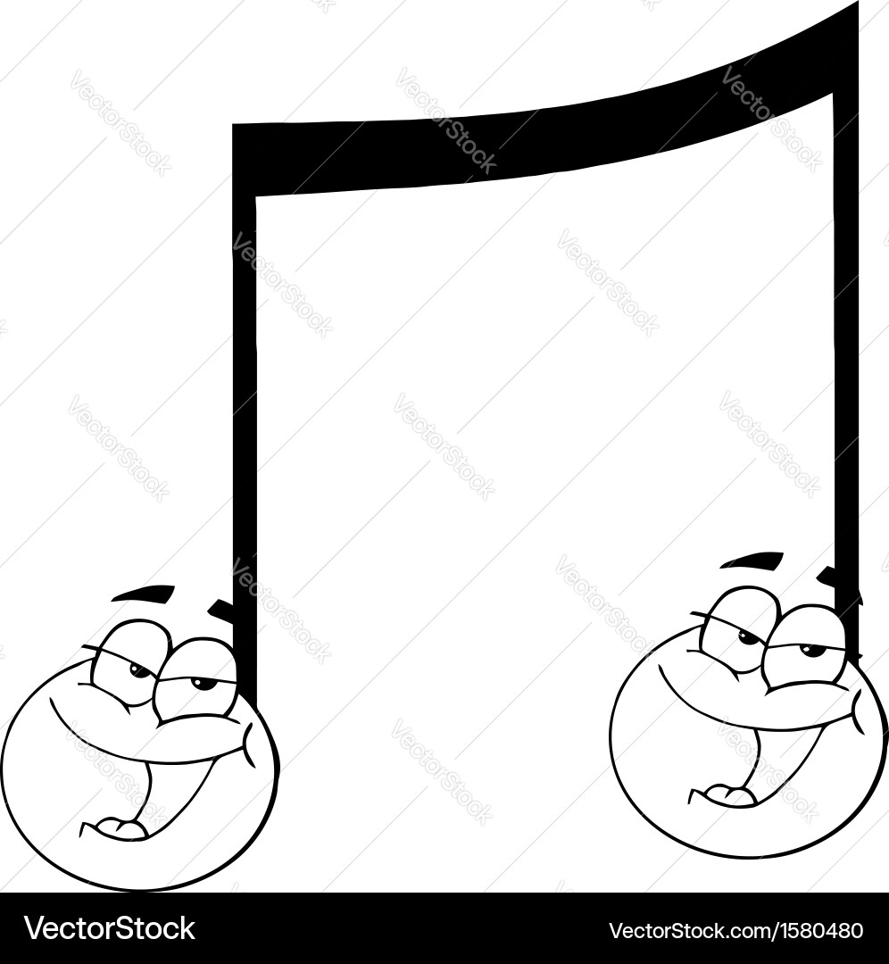 Cartoon words and symbols Royalty Free Vector Image