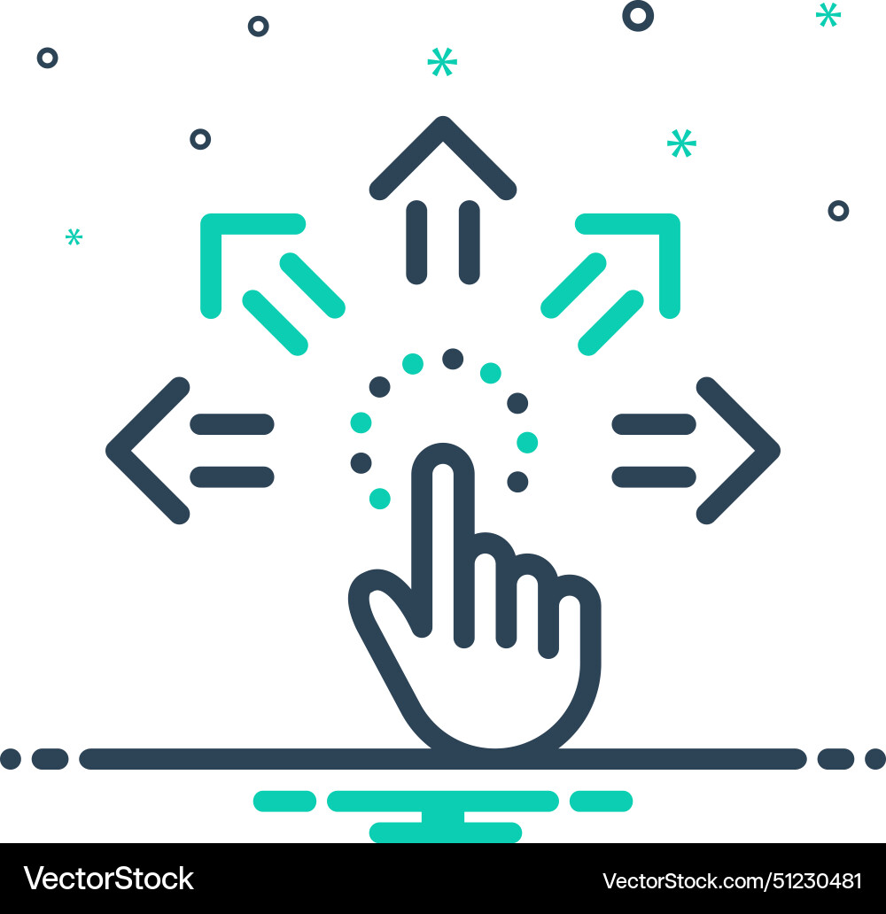 Move Royalty Free Vector Image - VectorStock