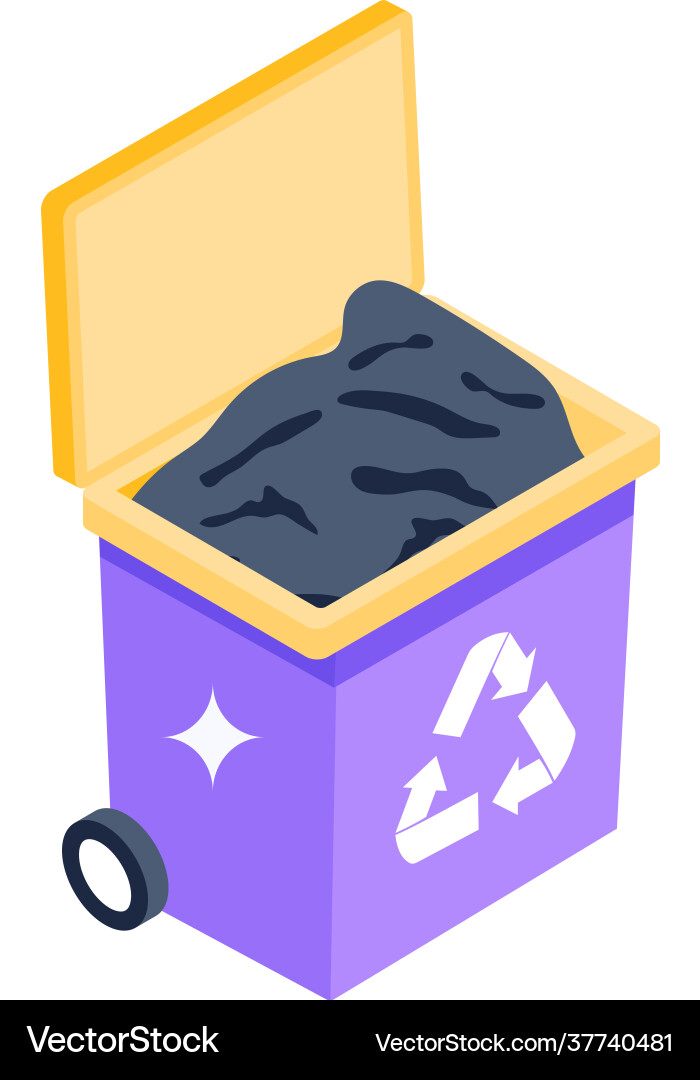 Recycle trash Royalty Free Vector Image - VectorStock