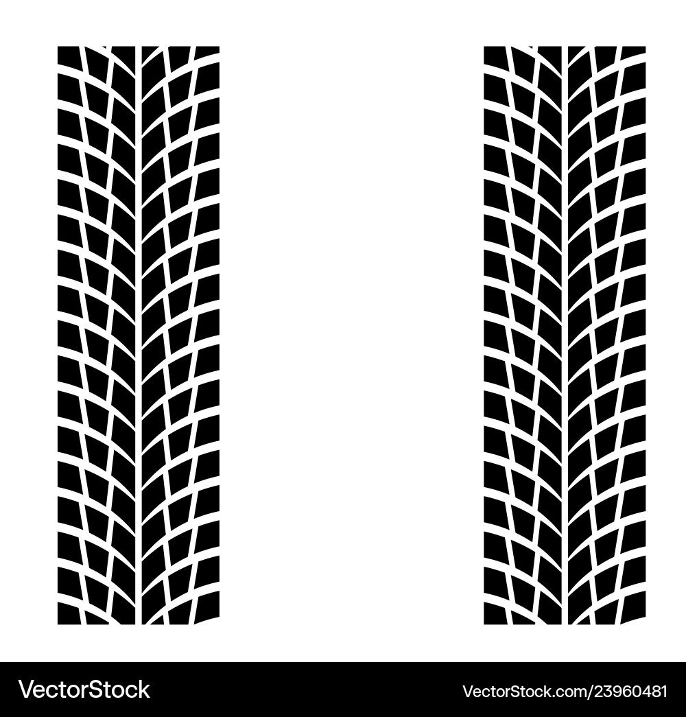 Truck Tire Tread Vector