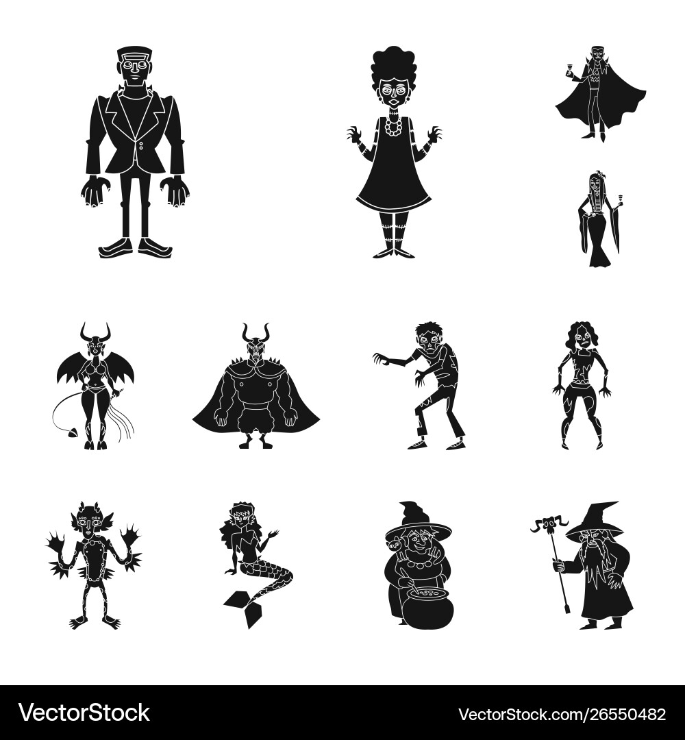 Creature and devilry icon Royalty Free Vector Image