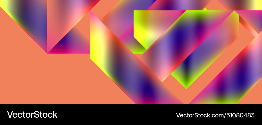 A blurred image of a colorful geometric pattern on