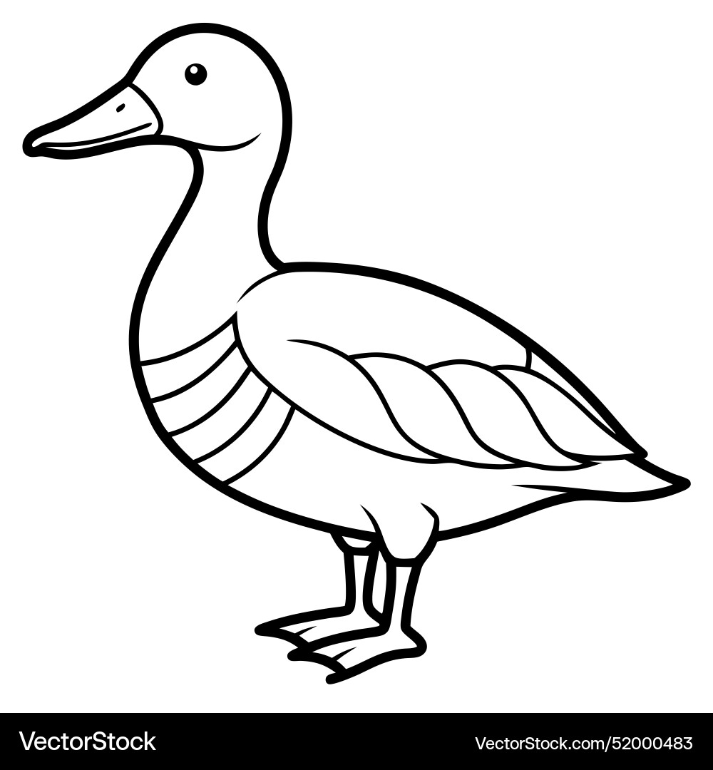 Chinese goose reading icon Royalty Free Vector Image