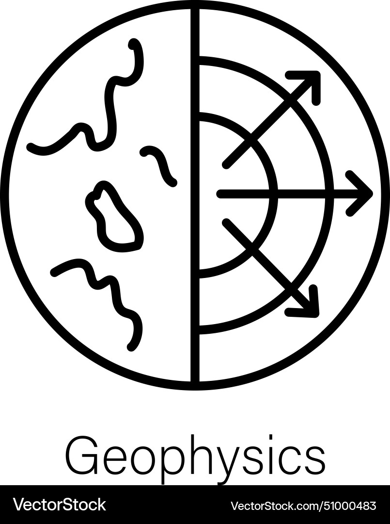 Geophysics Royalty Free Vector Image - VectorStock
