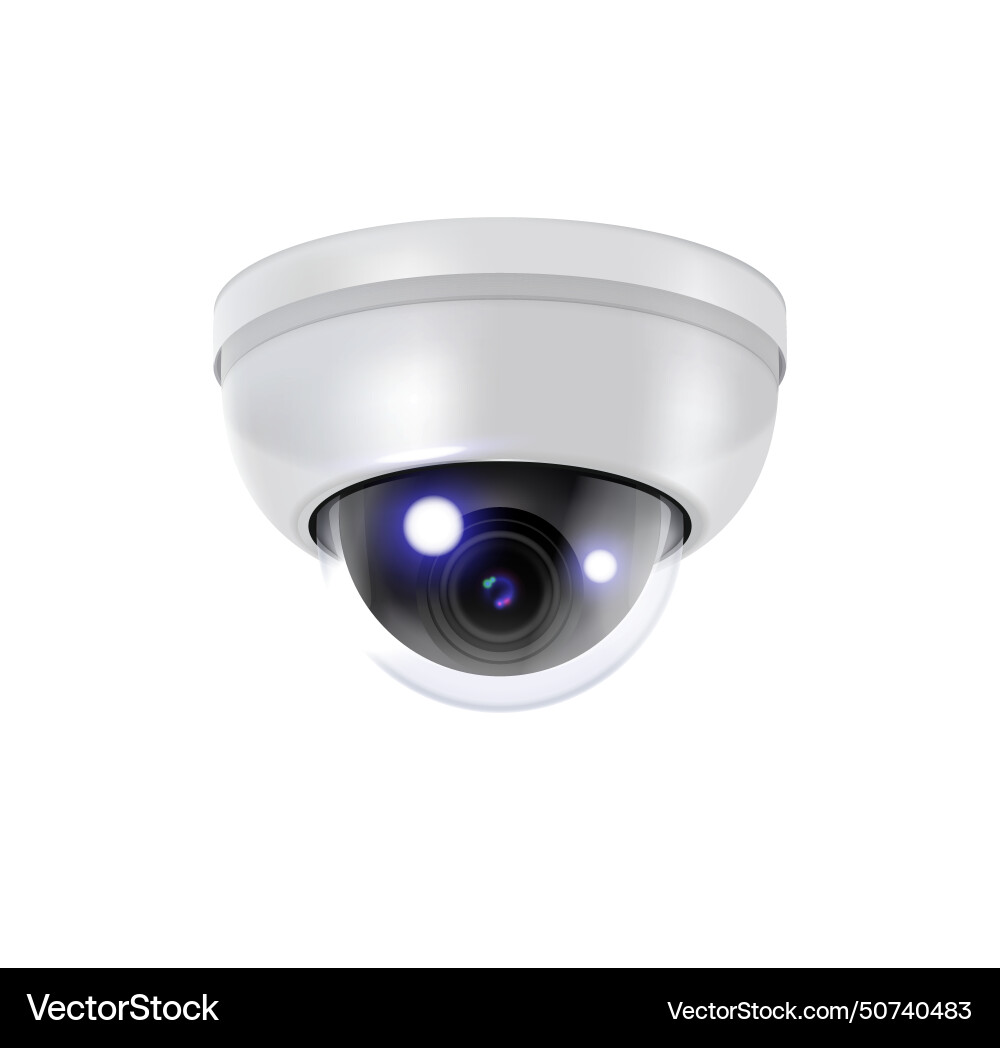 Surveillance camera Royalty Free Vector Image - VectorStock