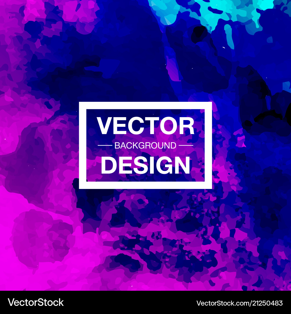 Watercolor template for your text Royalty Free Vector Image