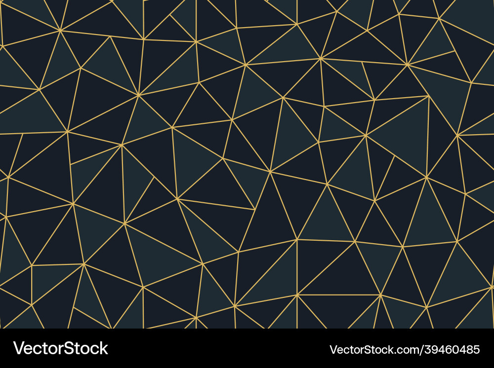 Seamless polygonal geometric pattern Royalty Free Vector