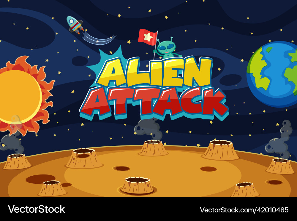 Space element in background Royalty Free Vector Image