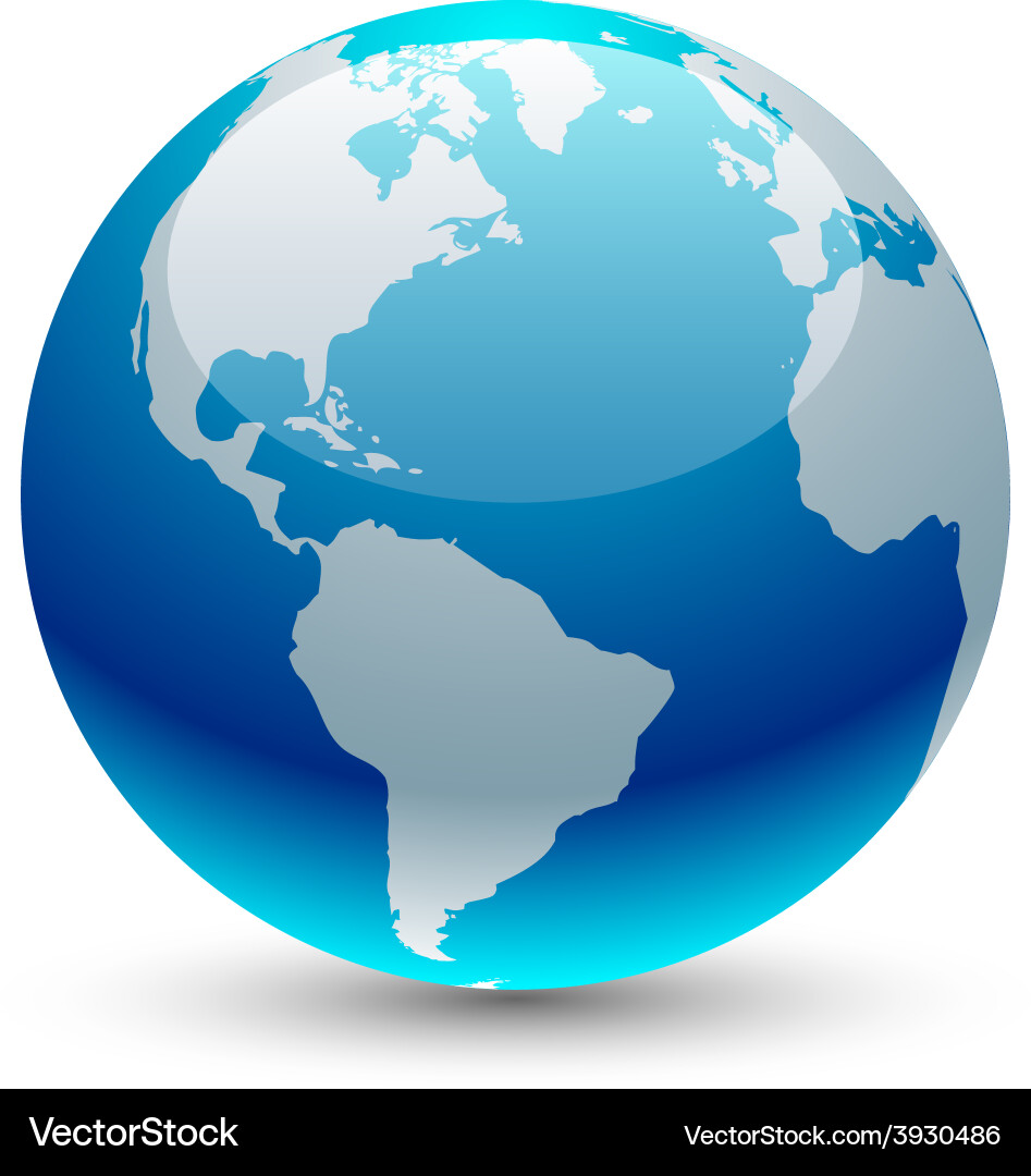 Earth icon Royalty Free Vector Image - VectorStock