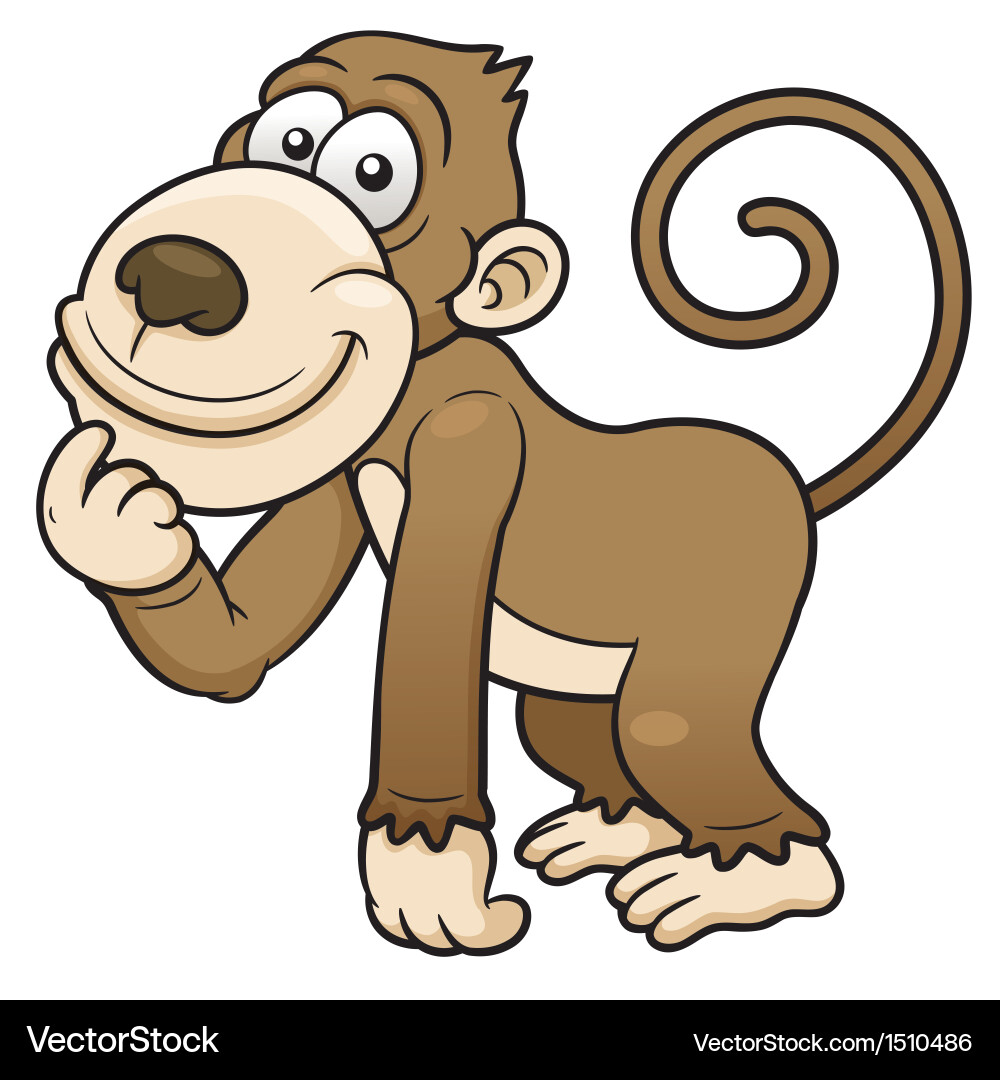 Monkey Royalty Free Vector Image - VectorStock
