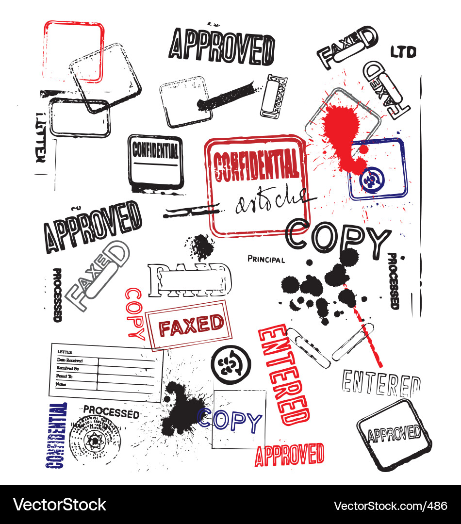 Custom Self-inking The Different Types Of Office Stamps And Their Uses ...