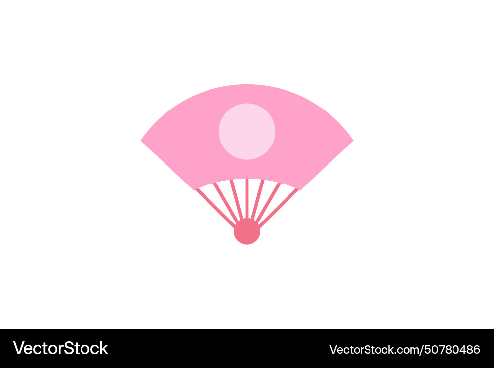 Spring japan style sticker Royalty Free Vector Image