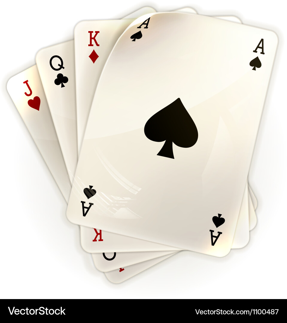 Deck of Playing Cards Royalty Free Vector Image