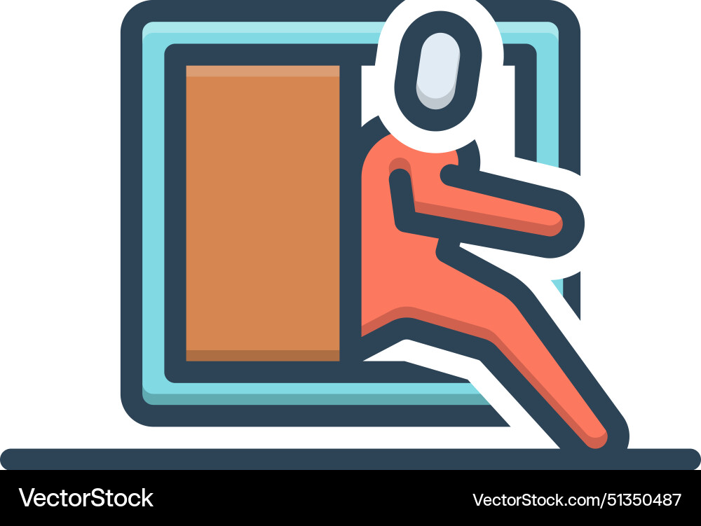 Escape Royalty Free Vector Image - VectorStock