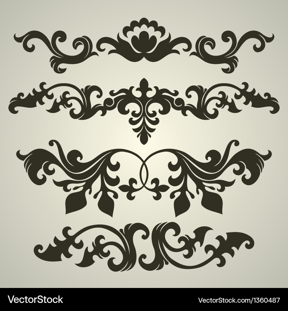 Floral design Royalty Free Vector Image - VectorStock