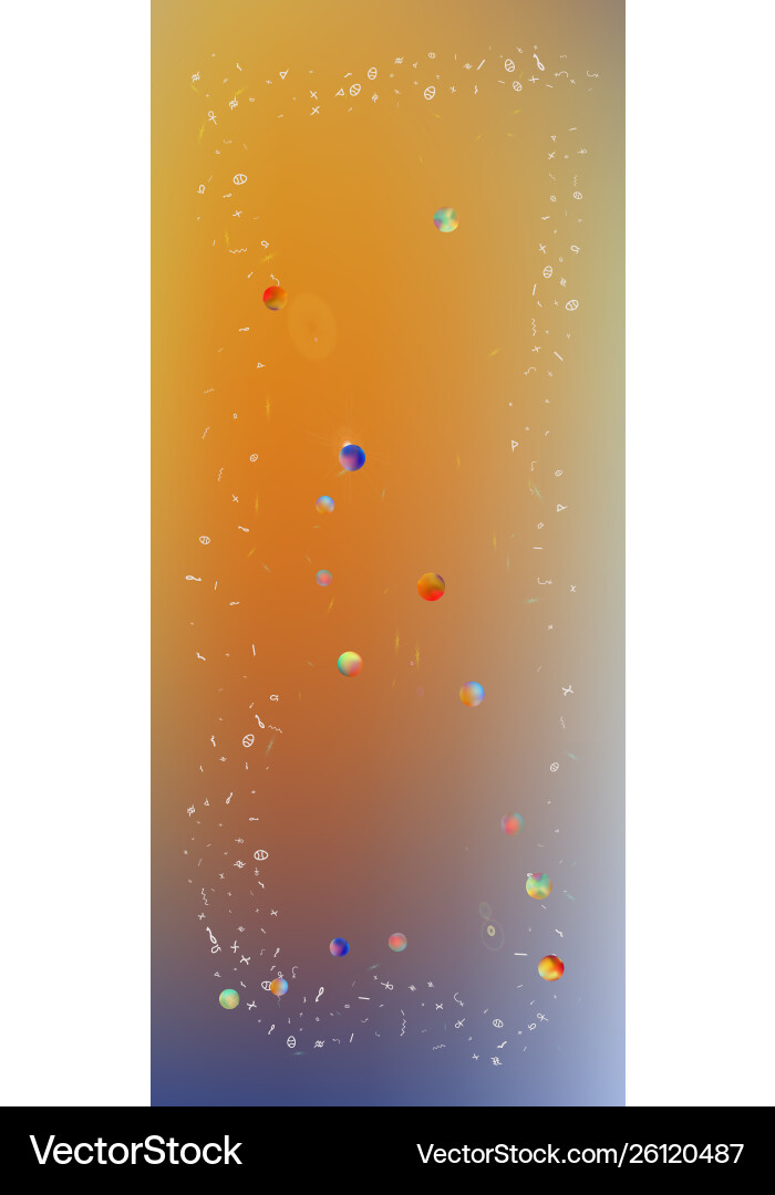 Professional abstract ultra wide space background Vector Image