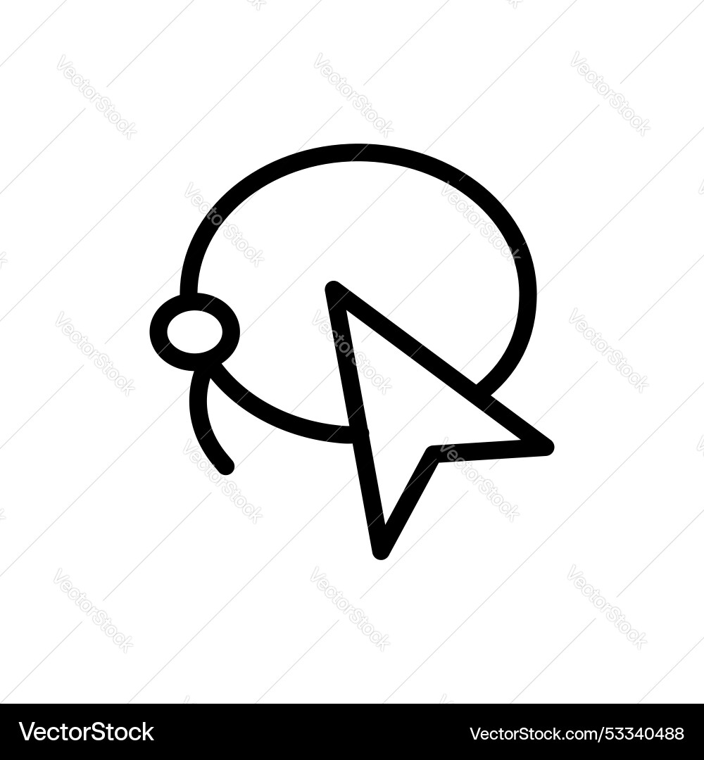 Lasso tool icon set technology polygonal art Vector Image