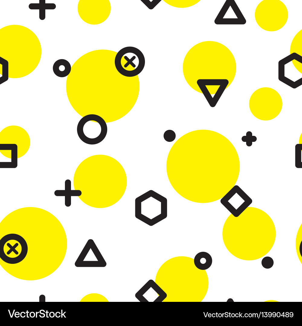 Geometric Circle Pattern Royalty Free Vector Image