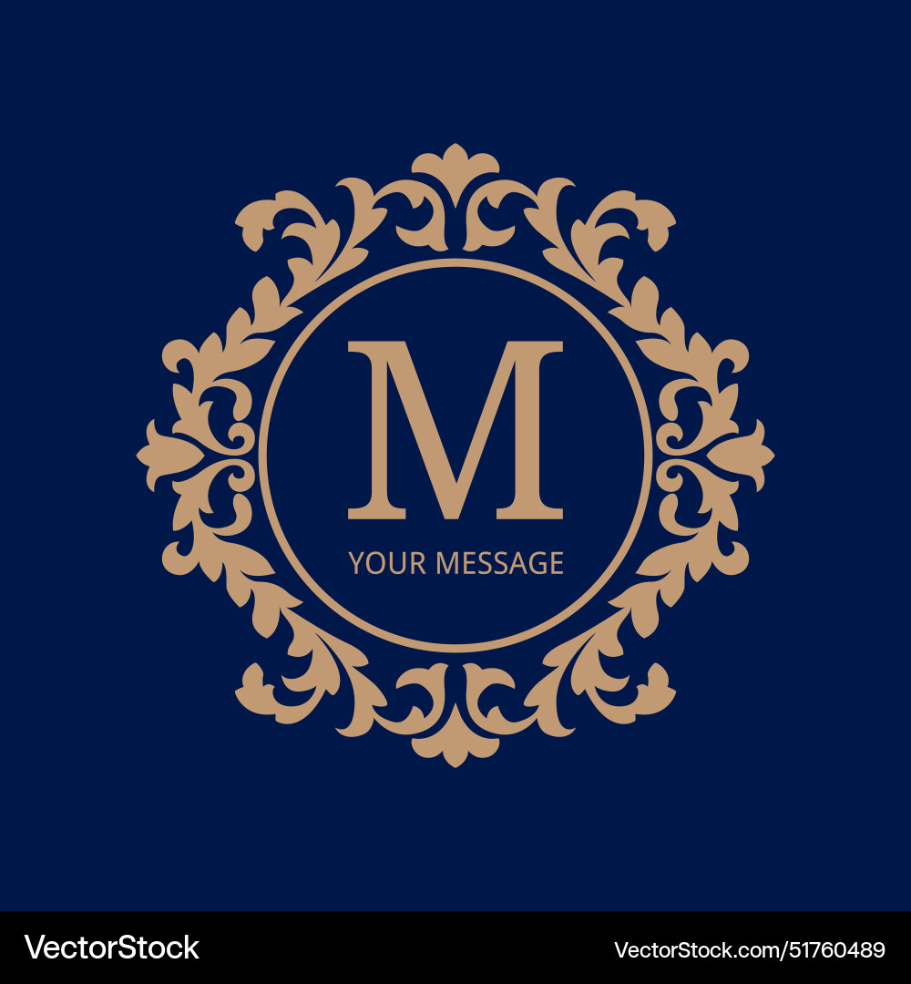 Monogram Royalty Free Vector Image - VectorStock