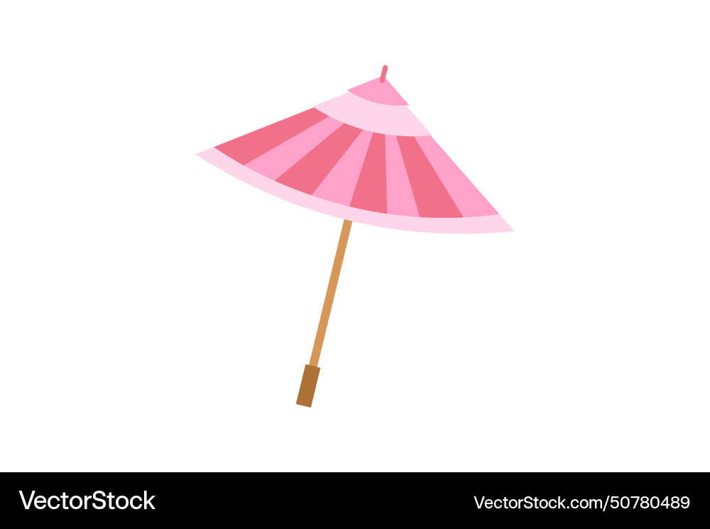 Spring japan style sticker Royalty Free Vector Image