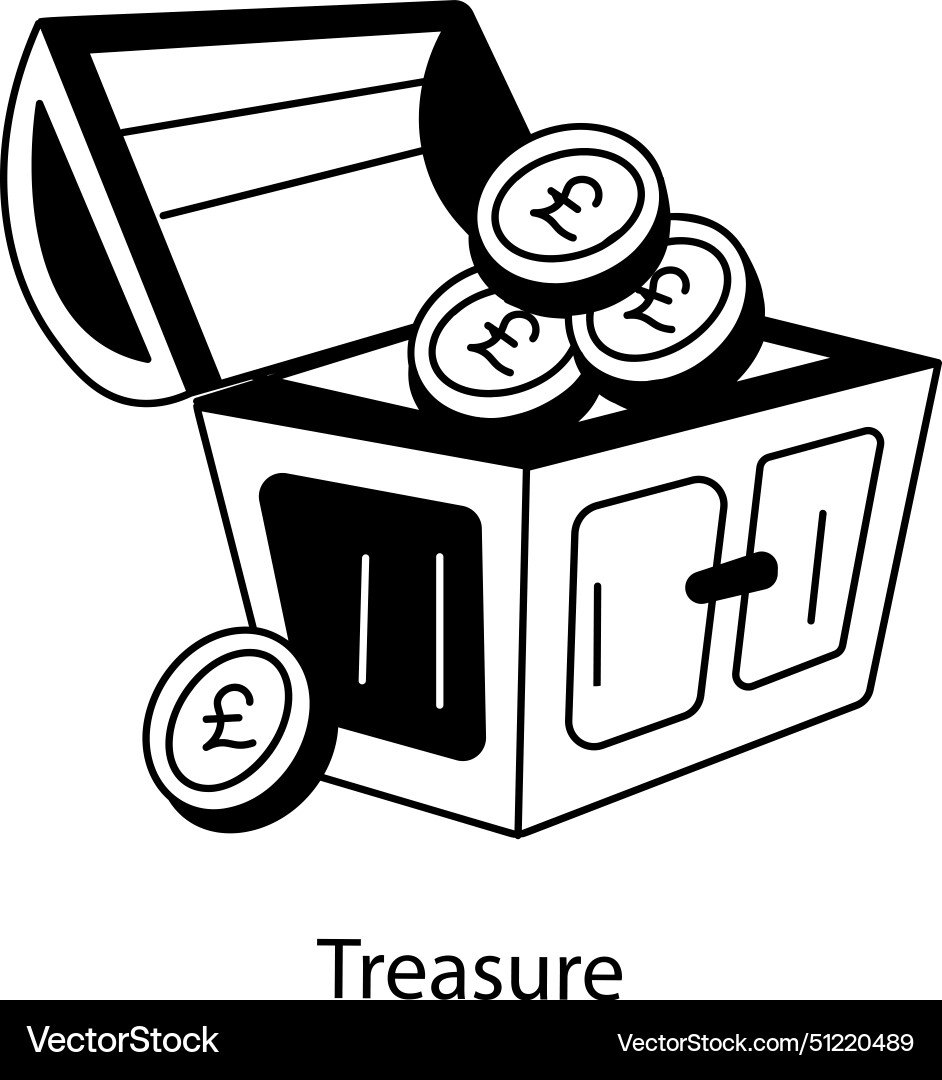Treasure Royalty Free Vector Image - VectorStock