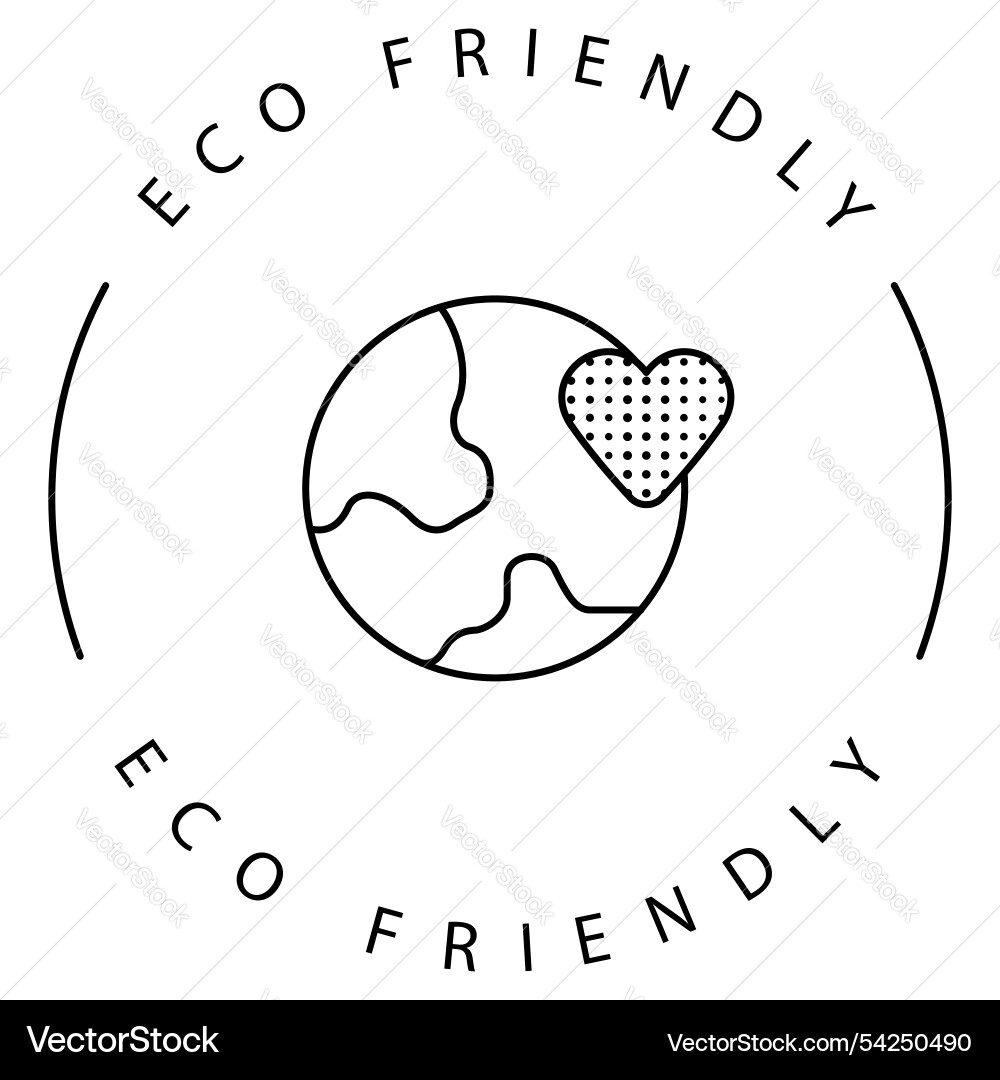 Green sustainability eco icon design Royalty Free Vector