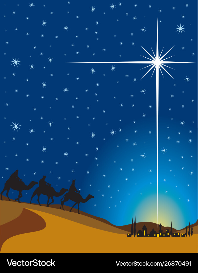 Shining star bethlehem Royalty Free Vector Image Shining star bethlehem Royalty Free Vector Image
